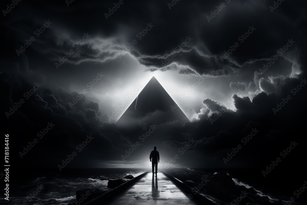Unveiling the Enigmatic Illuminati. A Captivating Image of Symbolism ...