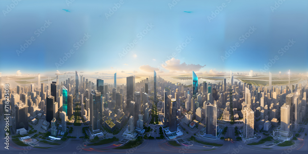 Full 360 degrees seamless spherical panorama HDRI equirectangular ...