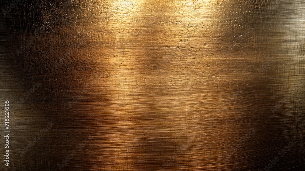 A detailed view of a gleaming metal surface. This image can be used to ...