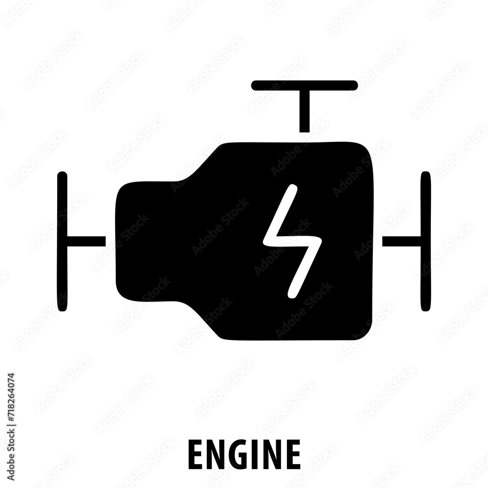 Engine, motor, machinery, mechanical, engine icon, motorized, power ...