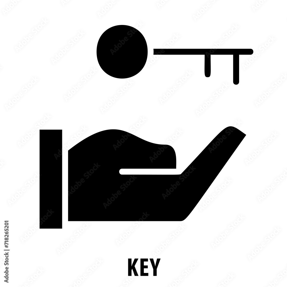 Key Access Security Key Icon Unlock Encryption Access Symbol