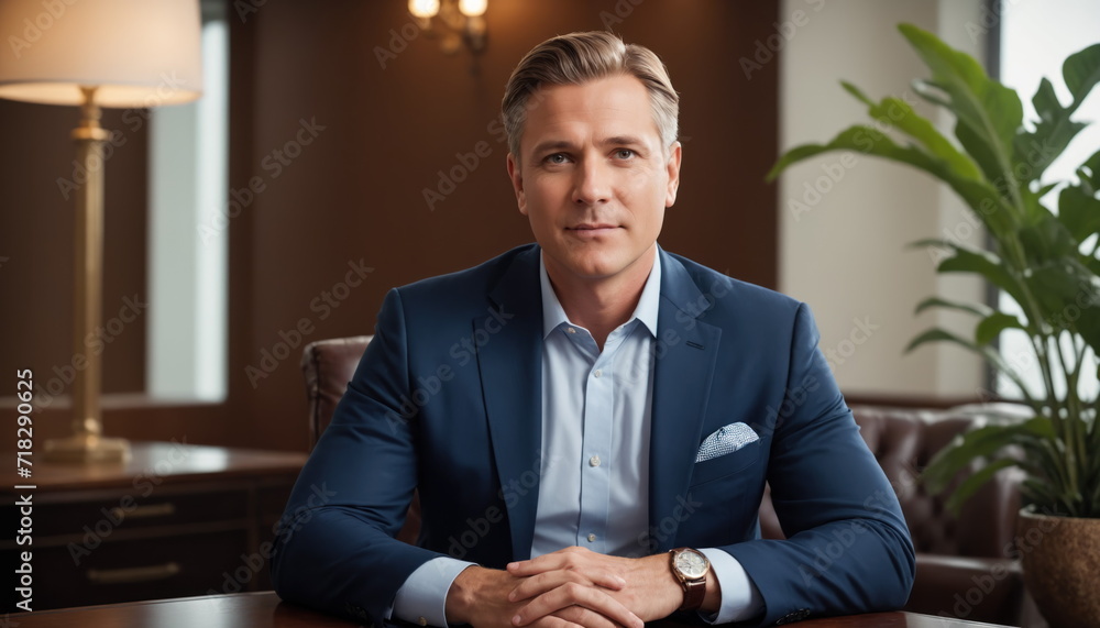 Professional photo shoot of man in a suit and tie posing for a picture ...
