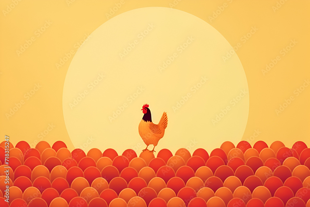 Beautiful Hen Design, Chicken, Perfect for your Project or Wallpaper ...