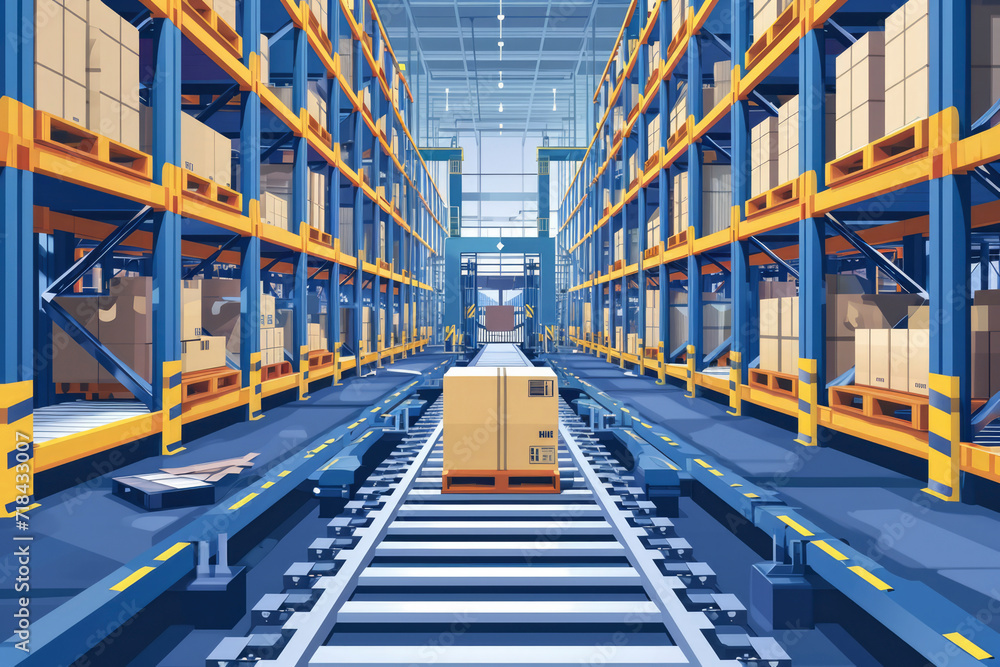 Automated Storage and Retrieval Systems (AS/RS): High-density storage ...