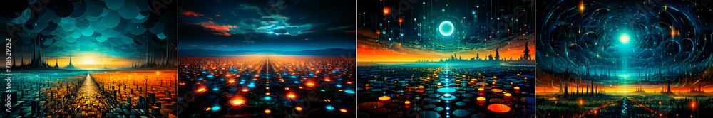 Experience a surge of energy with our outlandish color palette. Dark ...