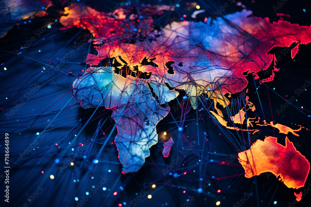 vibrant the concept of interconnectedness and interdependence through ...