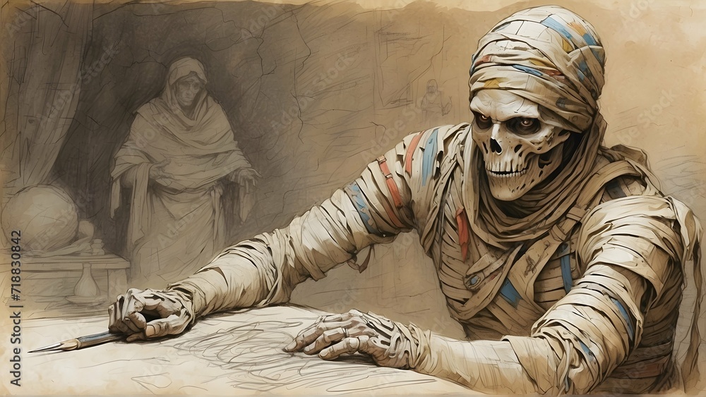 The Cursed Mummy's Revenge: Sinister Curse Unleashed in Dark Secrets ...