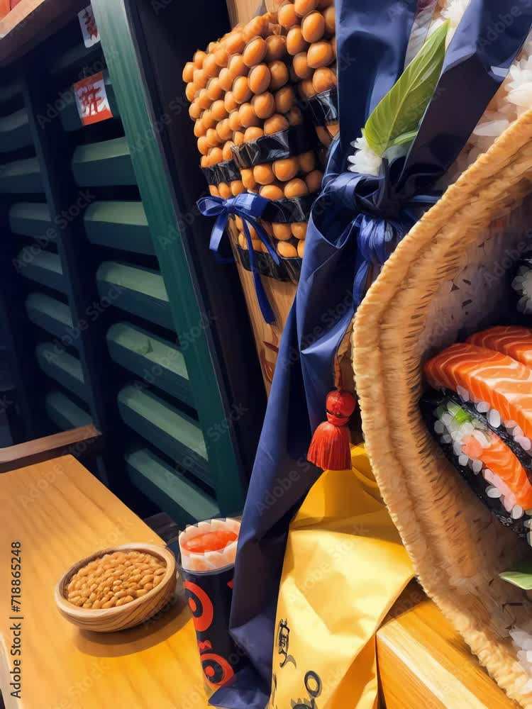 Setsubun celebration animation illustration, Setsubun Oni, Japanese ...