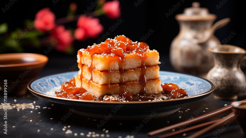 Savor the auspicious taste of Nian Gao, a symbolic Chinese rice cake ...