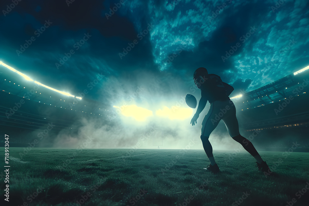 Gridiron Giants: A Glimpse into America's Biggest Football Event Stock ...