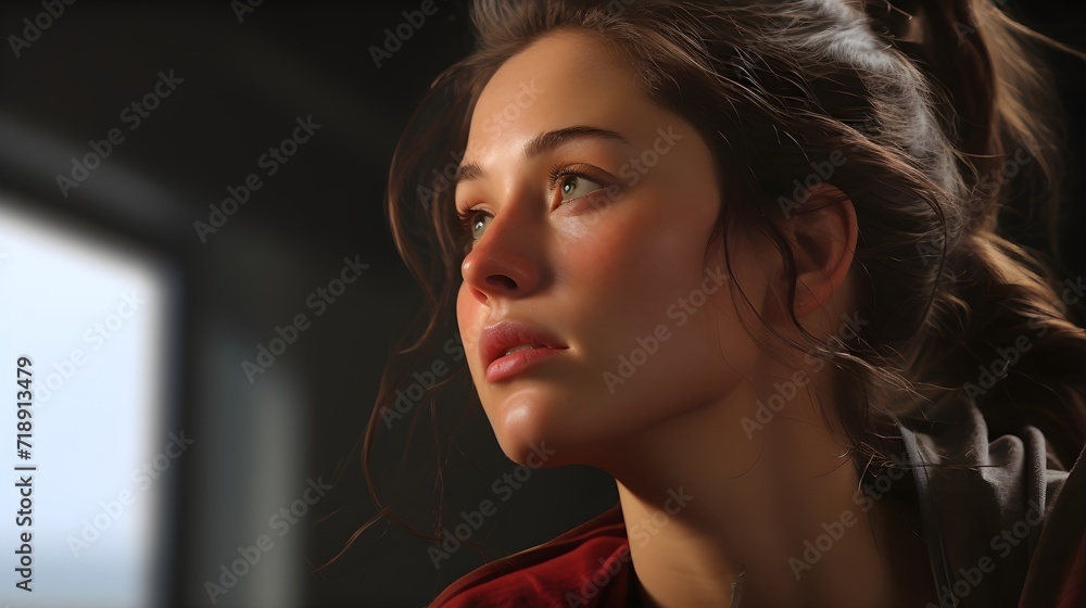 Side Glances and Subtle Connections: Profile View with Subtle Eye ...