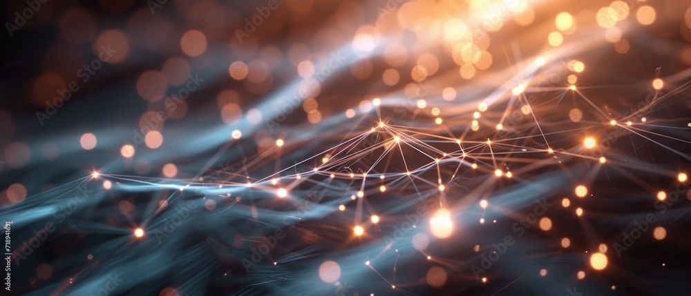 Digital Bright beam reflection, Light Beam Network, Intersecting beams ...