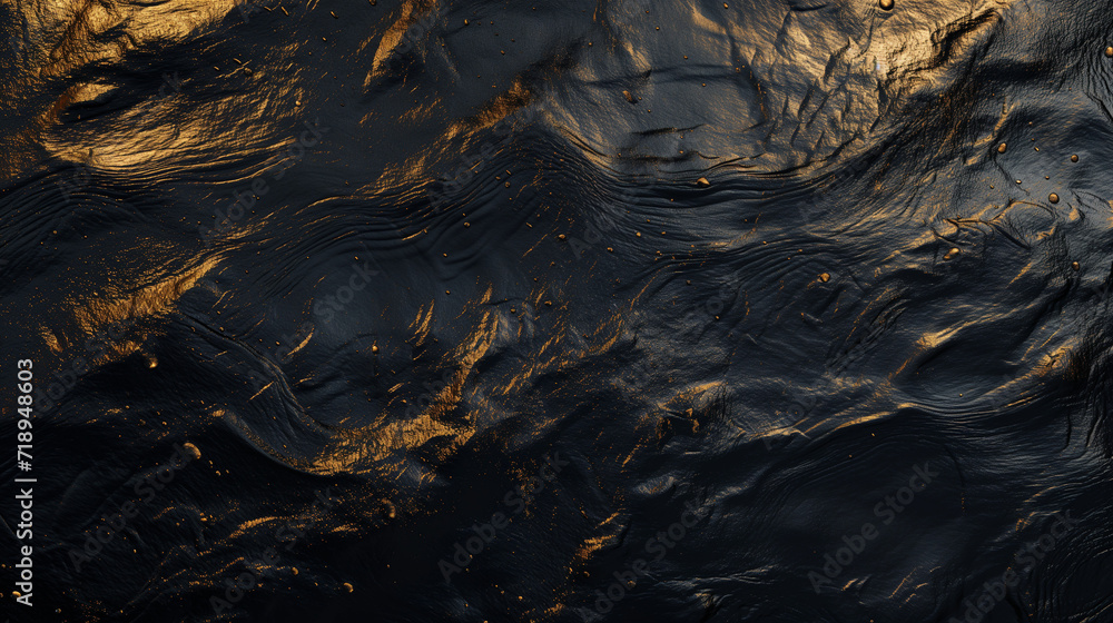 black map with rivers in gold texture ilustração do Stock | Adobe Stock