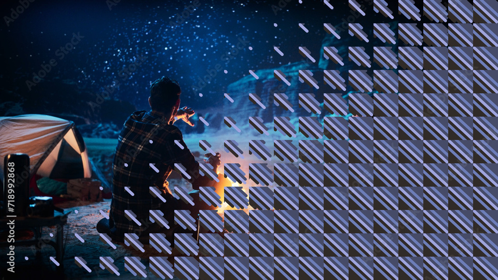 Zigzag Lines | Color Control Panel Stock Template | Adobe Stock