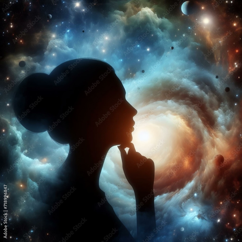 Pessoa pensando, pessoa refletindo, reflexão, pensamento, pessoa com ...