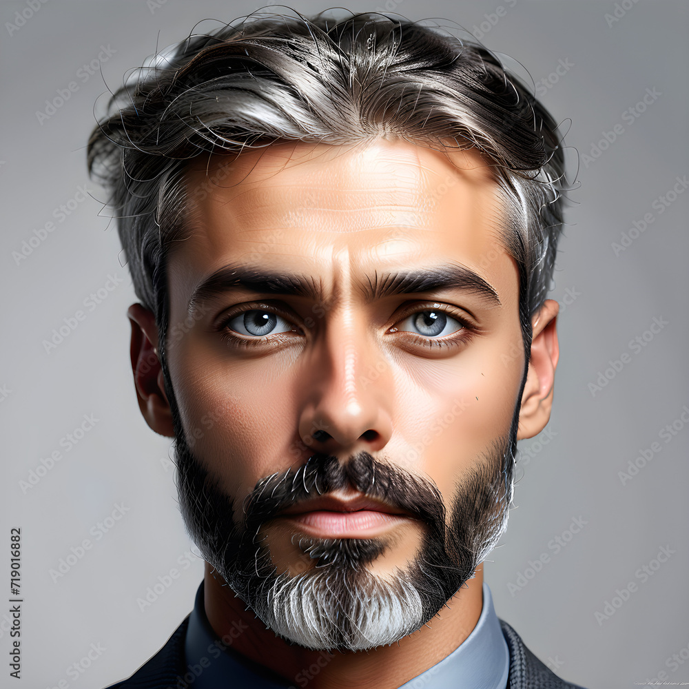 The Beautiful Palette of Beards: Creative Beard Color Art and Styling ...