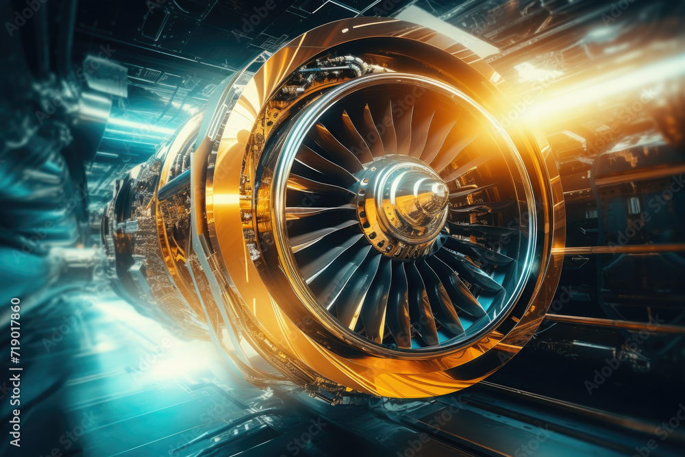 Gas turbine engine is a power plant of an aircraft industry. Аan ...