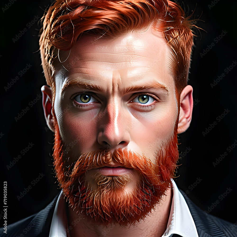 The Beautiful Palette of Beards: Creative Beard Color Art and Styling ...
