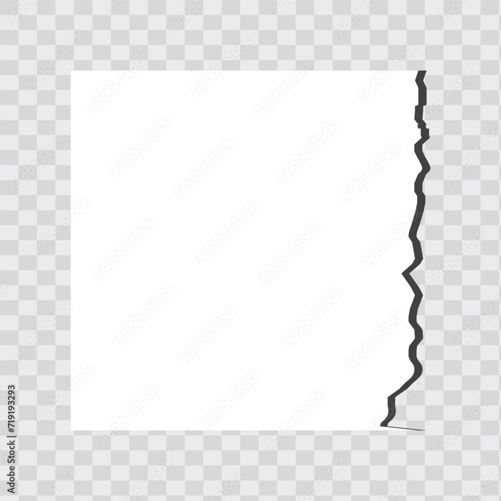 Single Torn paper edges for background. Ripped paper texture on ...