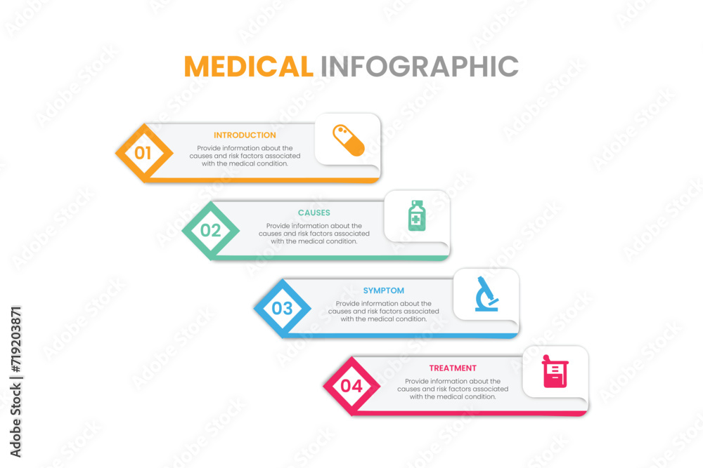 Vector medicine infographic. Infographic template for medicine ...