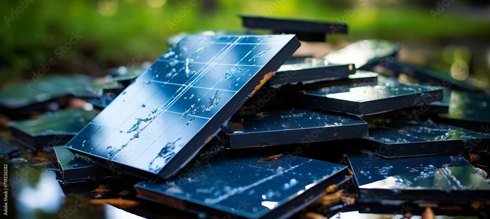 Challenges of sustainable disposal for broken solar panels at end of ...