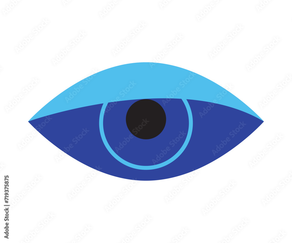 Evil eyes icon, Evil eye talisman icons. Turkish or Greek eye symbols ...