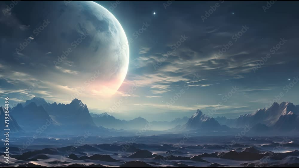 Habitable exoplanet similar to Earth and suitable for human life ...