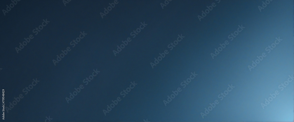 Light blue ray dark blue background grainy gradient noise texture ...