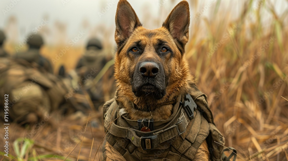 Mine Detection Dogs: Images capturing the dedication of trained dogs ...