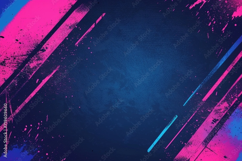 Vintage Neon Nostalgia: A poster backdrop with a retro touch, blending ...