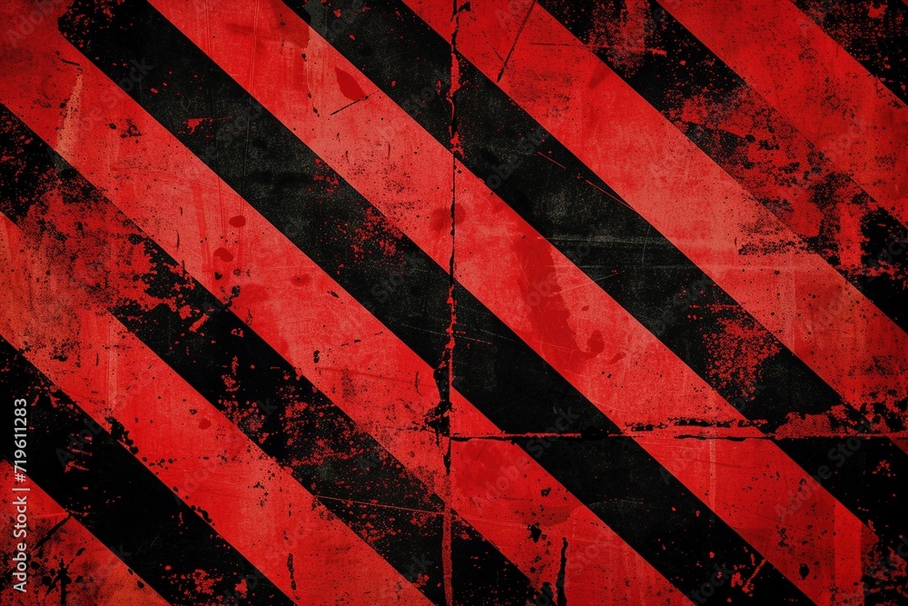 Gritty Danger Zone: Create a gritty danger zone aesthetic with this red ...
