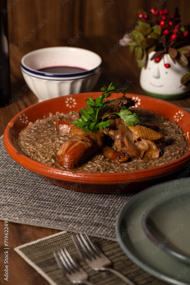 The "Pica no Chao" is a typical Portuguese recipe made with a homemade ...