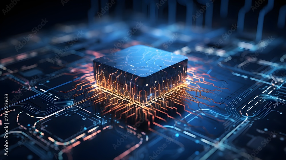 Neuronal network and artificial intelligence processing unit concept ...