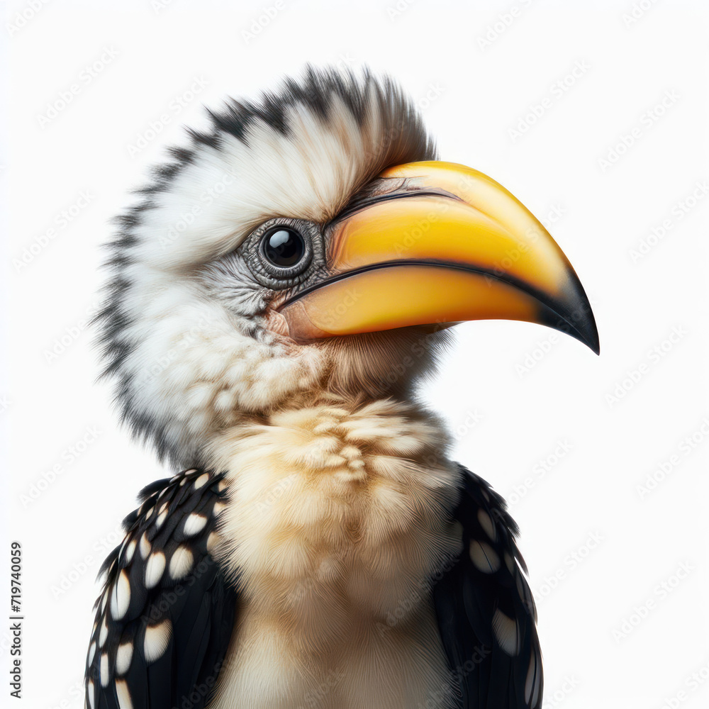 Hornbill bird, Buceros bicornis, Great Indian hornbill, Rainforest ...