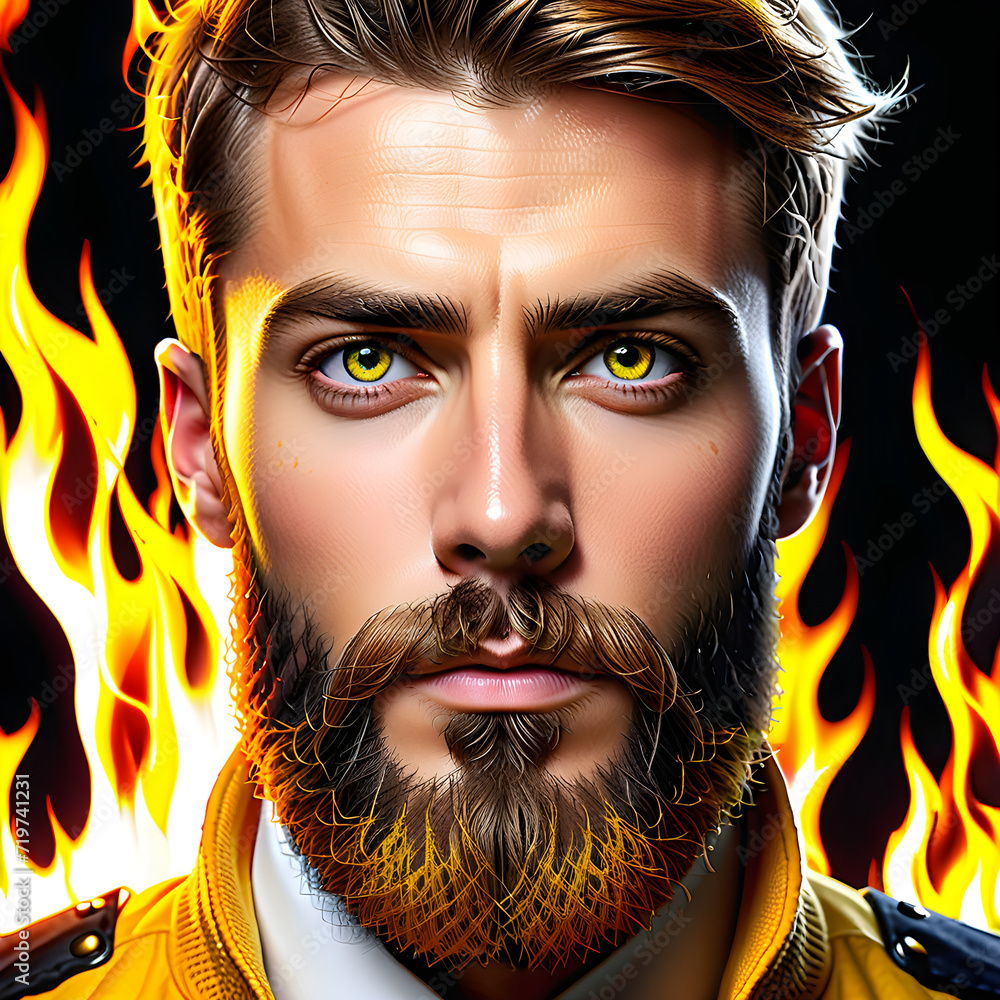 The Beautiful Palette of Beards: Creative Beard Color Art and Styling ...