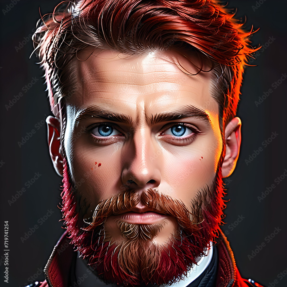 The Beautiful Palette of Beards: Creative Beard Color Art and Styling ...