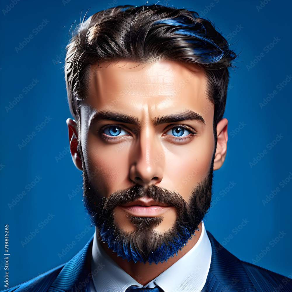 The Beautiful Palette of Beards: Creative Beard Color Art and Styling ...