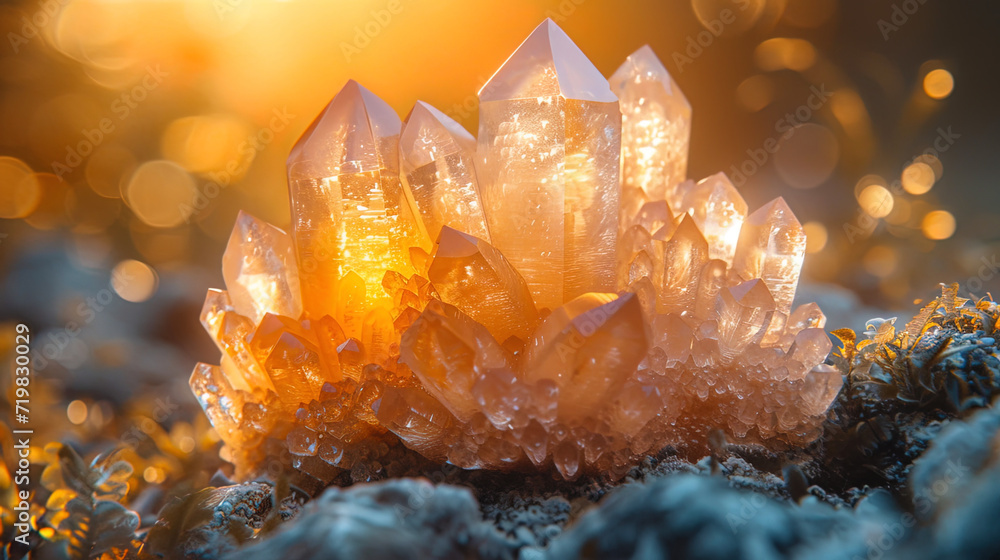 Law crystals formed in the cooling of the flow, creating overflows and ...