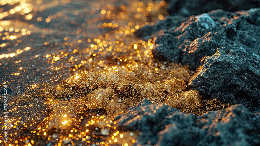 Immerse yourself in a UI background that showcases a photorealistic mix ...