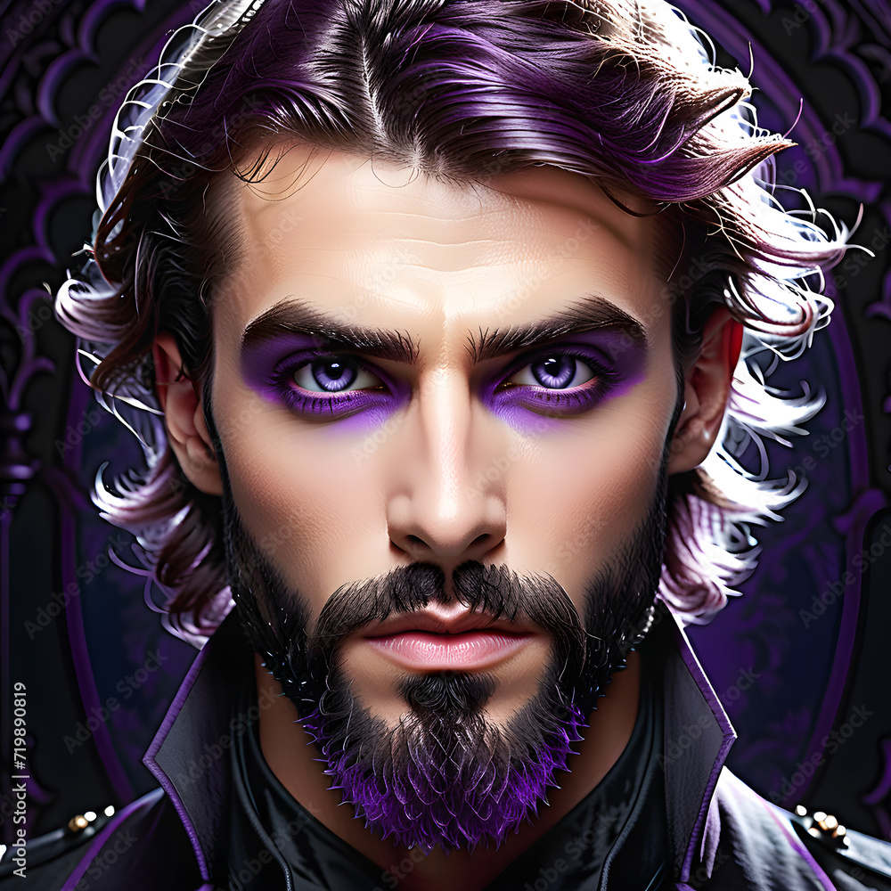 The Beautiful Palette of Beards: Creative Beard Color Art and Styling ...