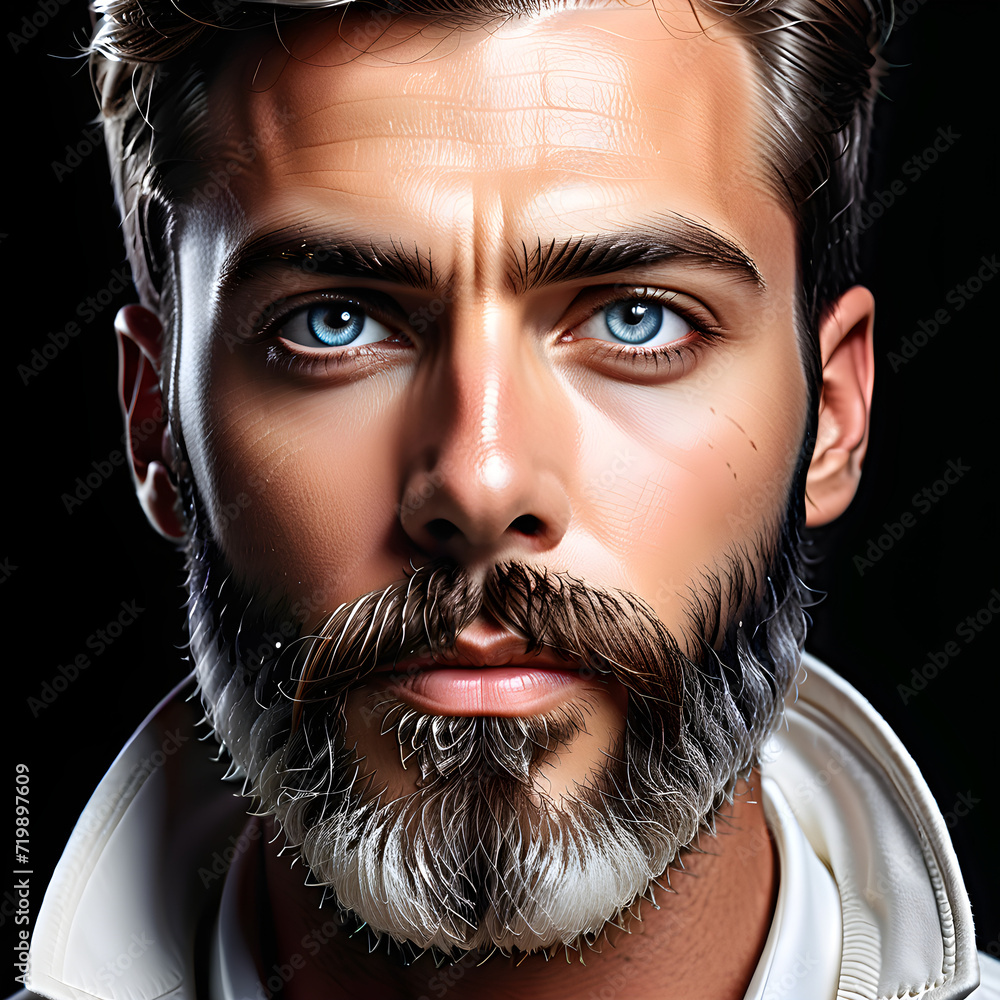 The Beautiful Palette of Beards: Creative Beard Color Art and Styling ...