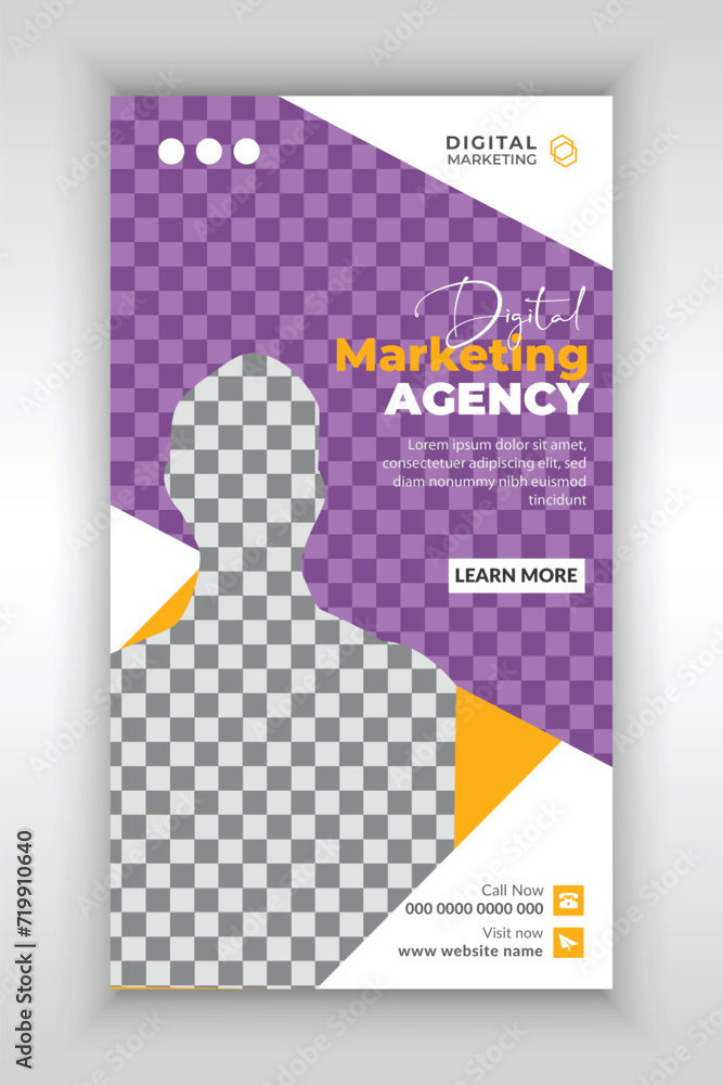 blue business template social media post ad corporate background with ...