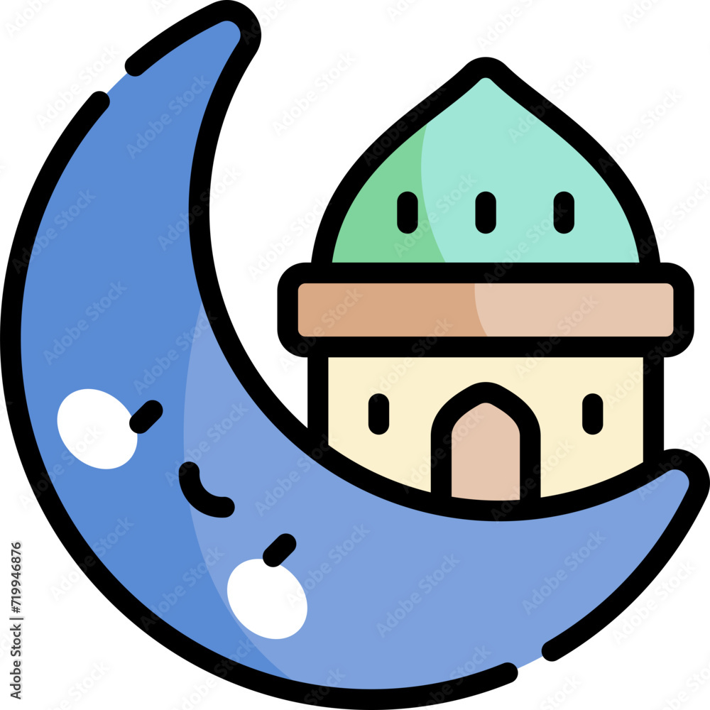 Ramadan Icon, Islamic Month, Ramadan Kareem, Ramadan Illustration ...