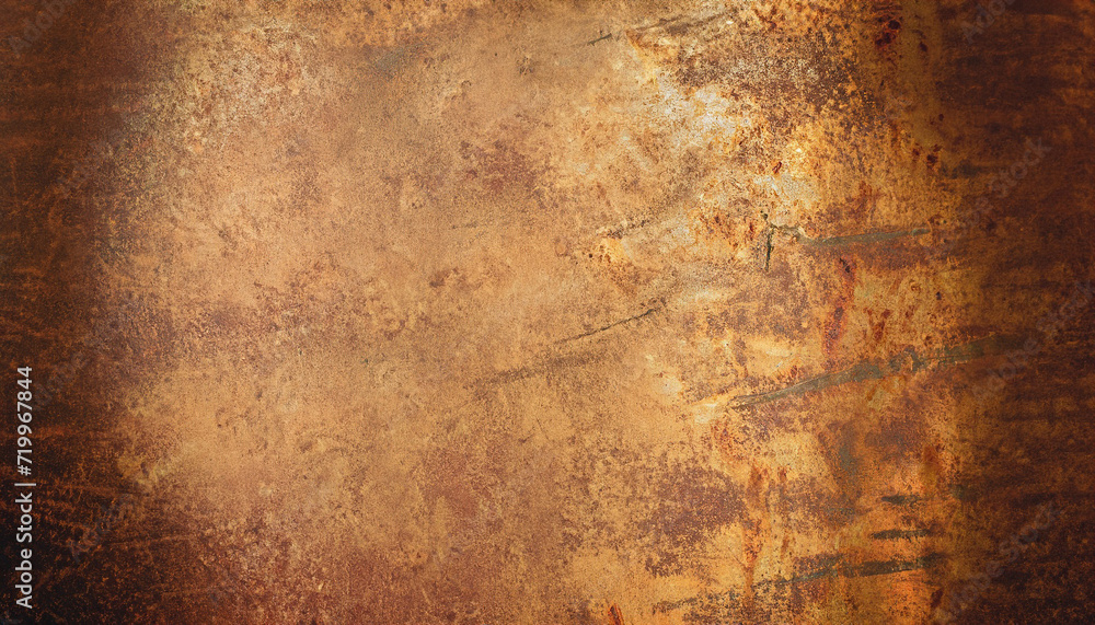 metal old grunge copper bronze rusty texture, gold background effect ...