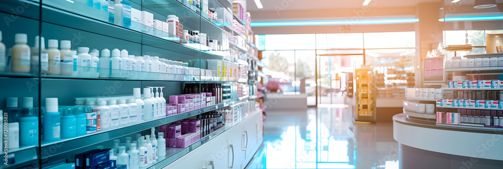 Pharmacy Interior, medicine cabinet and store medicine and pharmacy ...
