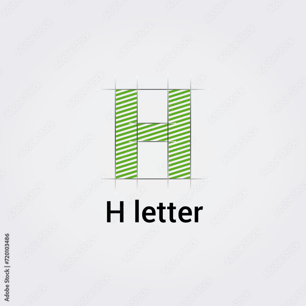 Icone Lettre H pour Design Logos, Symbole, Illustration Pictogramme ...