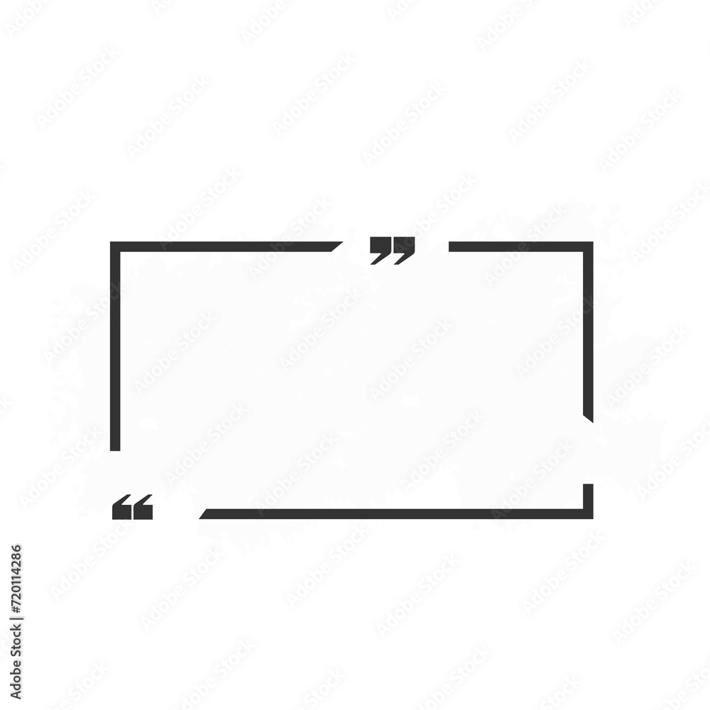 Citation frame notes png. Layout for links and digital information. Set ...