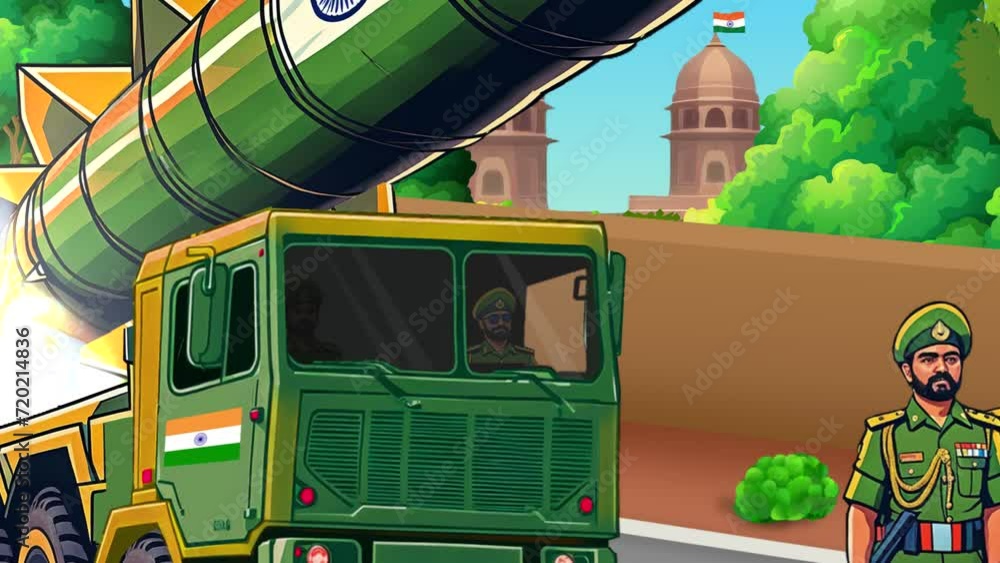 Republic day parade animation video , Indian army parade animation ...