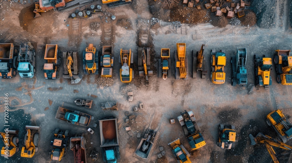 Machinery Power: Witness the Power of a Construction Fleet in Action ...