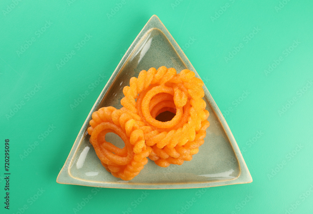 Indian Sweet Food Imarti Also Know as Amriti, Omriti, Jahangir, Jalebi ...